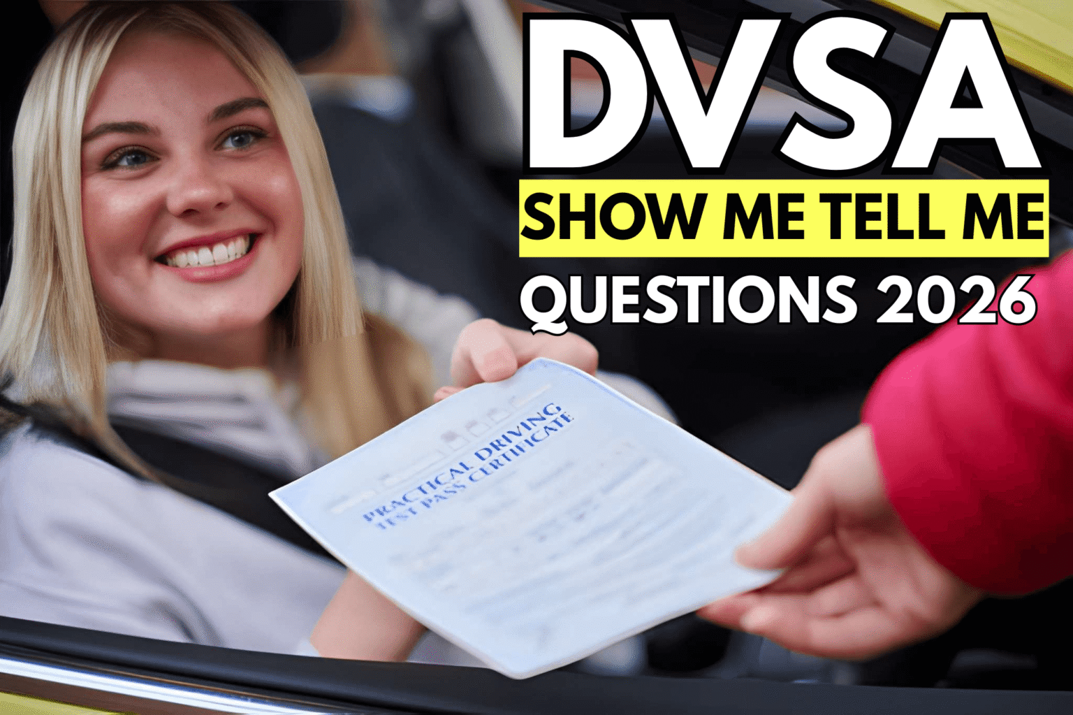 DVSA Show Me Tell Me Questions 2026 | UK Learner Guide - Show Me Tell ...